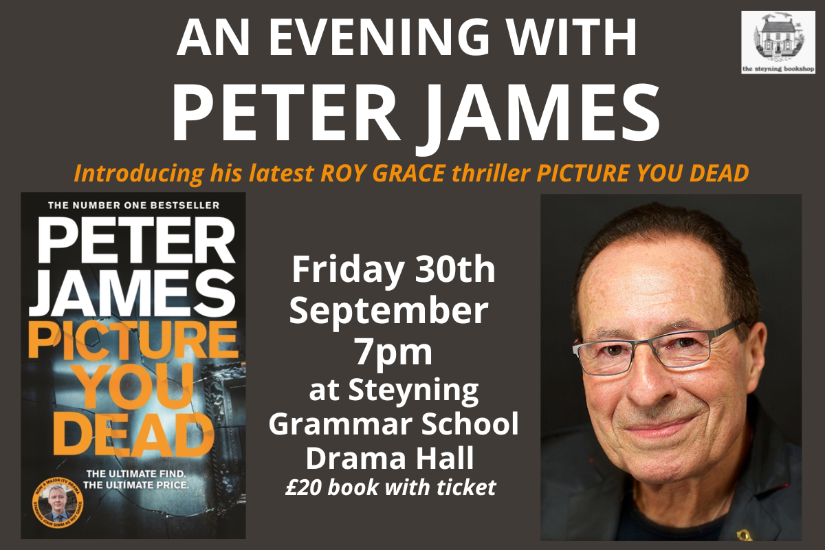 An Evening with Peter James - Steyning Bookshop