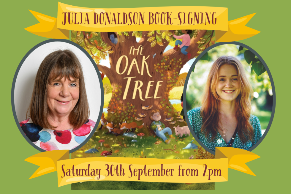 Julia Donaldson Book-Signing for THE OAK TREE - Steyning Bookshop