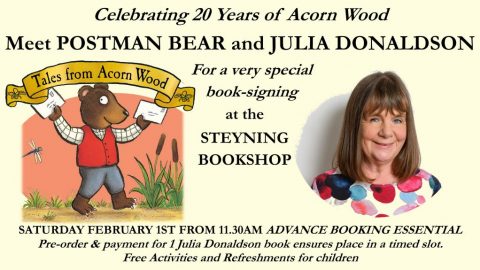 Julia Donaldson Book Signing with POSTMAN BEAR! February 2019 ...